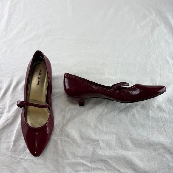 Predictions | Shoes | Cherry Red Mary Jane Pumps Sz 7w Y2k Coquette 9s ...